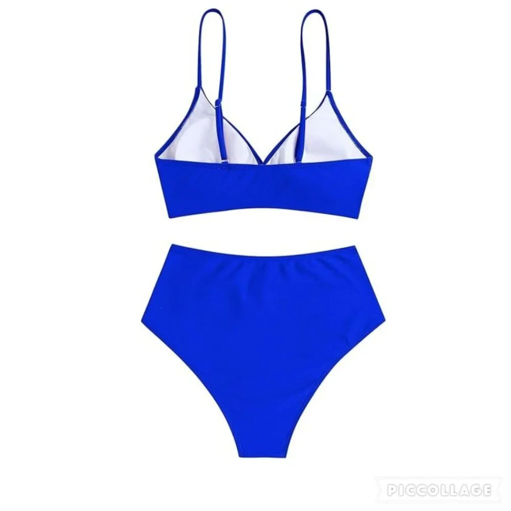 Fashion Classic Collections | Swim | Women High Waisted Push Up Twist ...